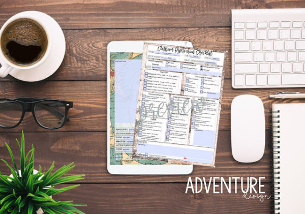 Classroom Observation Checklist-Digital Resources - Stephanie McConnell ...